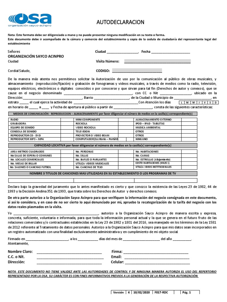 Sayco y Acinpro PDF | PDF | Derechos de autor | Tecnología de medios