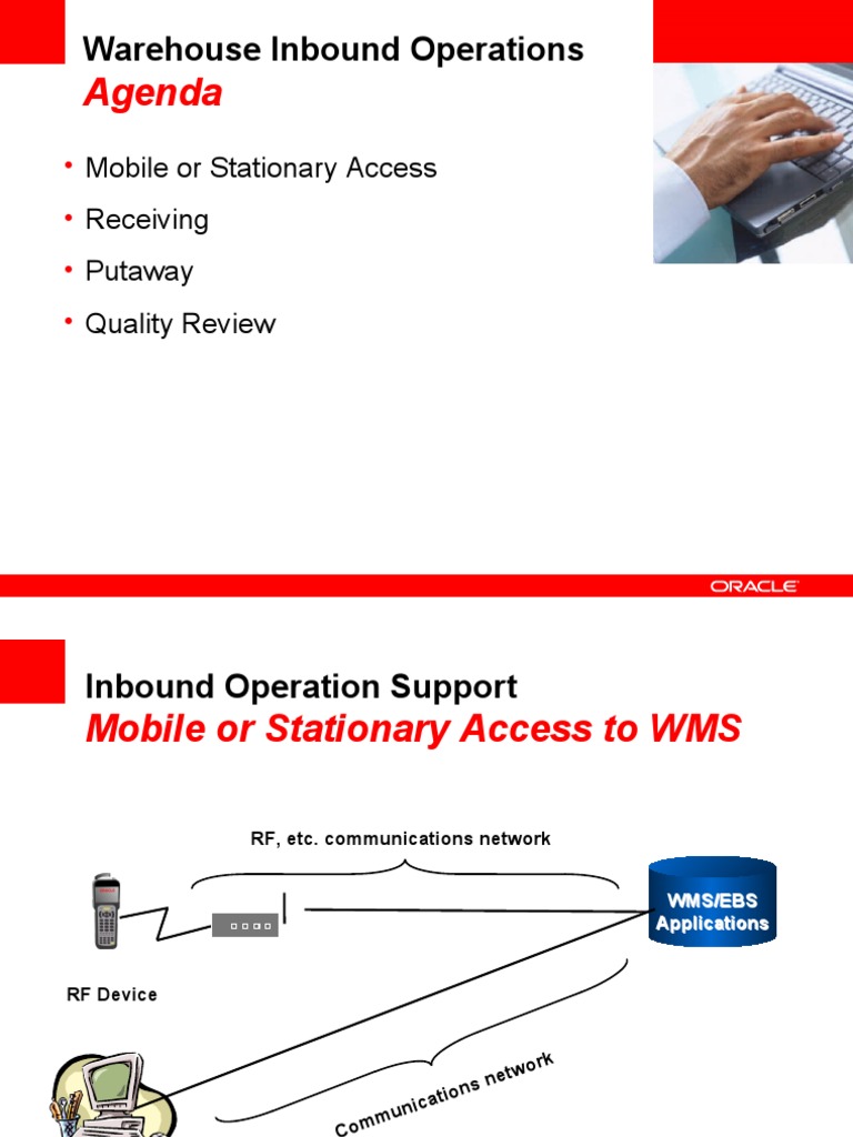 Inbound Dock Management Overview | PDF | Inventory | Computing