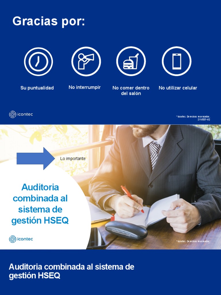 Auditoria Combinada Al Sistema de Gestión HSEQ | PDF | Auditoría ...