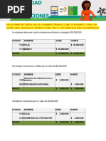 20 Ejercicios Resueltos de Asientos Contables | PDF | Cheque | Bancos