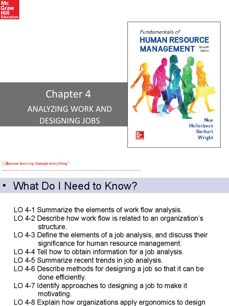 Analyzing Work And Designing Jobs PDF Motivation Motivational