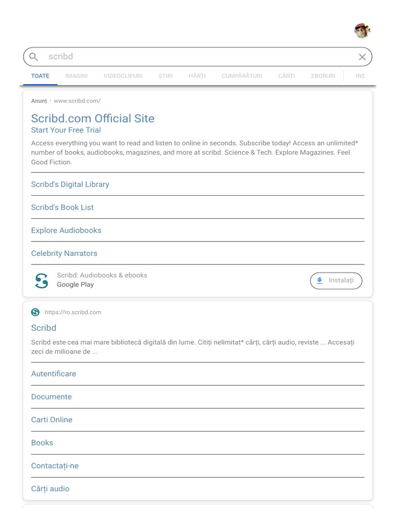 scribd - Căutare Google | PDF | Scribd | Media Technology