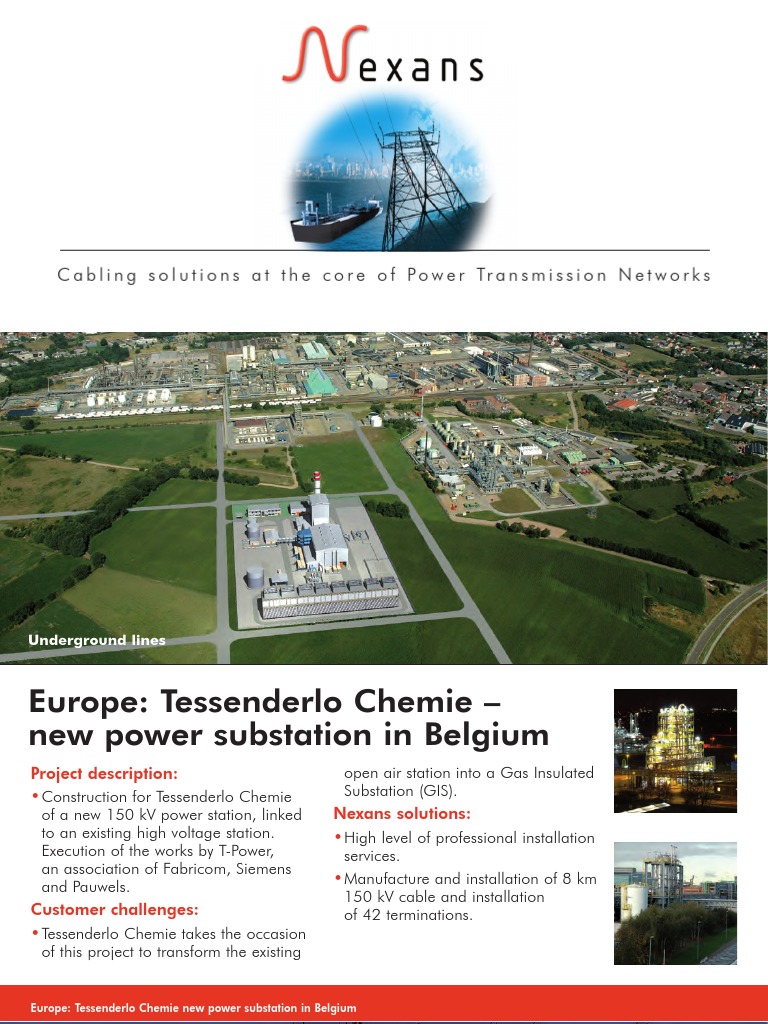 Nexans Power Cabling Solutions Overview Pdf Electric Power