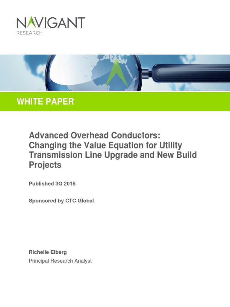 Advanced Overhead Conductors Changing The Value Equation For Utility Transmission Line Upgrade ...