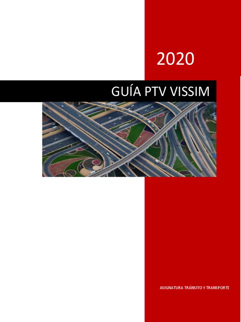 2020-08 - 08guía de Vissim | PDF | Semáforo | Simulación