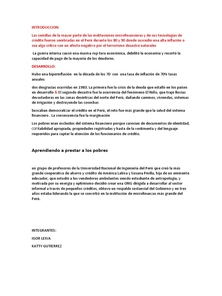 Una Historia Inverosímil | PDF