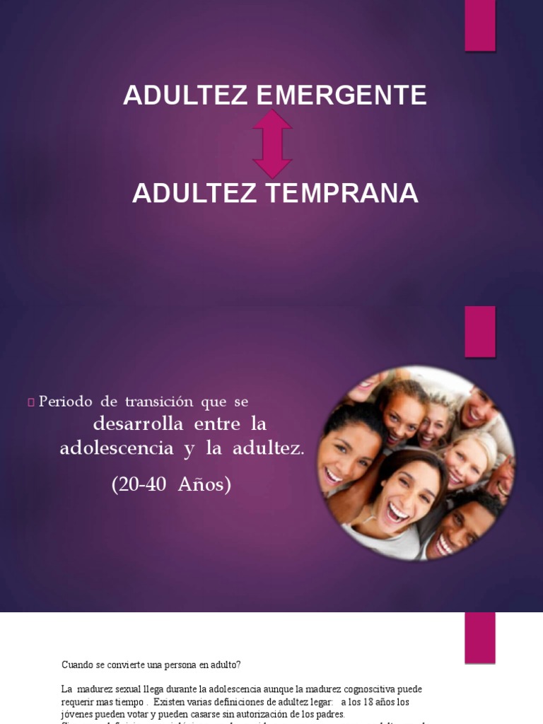 Desarrollo cognitivo y psicosocial durante la adultez emergente | PDF | Adultos | Inteligencia