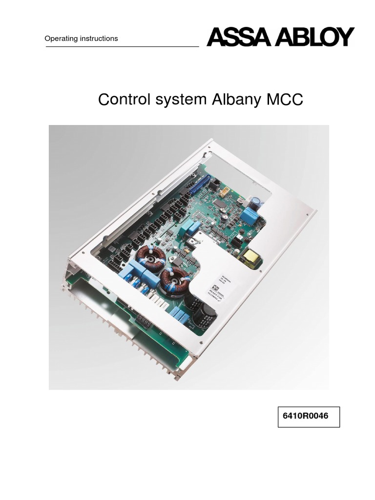 ASSA ABLOY New Doors Setup-Operation - MCC - EN12 PDF | PDF ...
