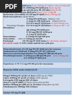 Cat Sedation and Anesthesia Dosing Chart | PDF | Drugs | Drugs Acting ...