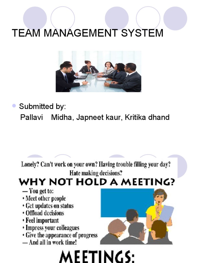 Team Management System | PDF | Color | Motivation
