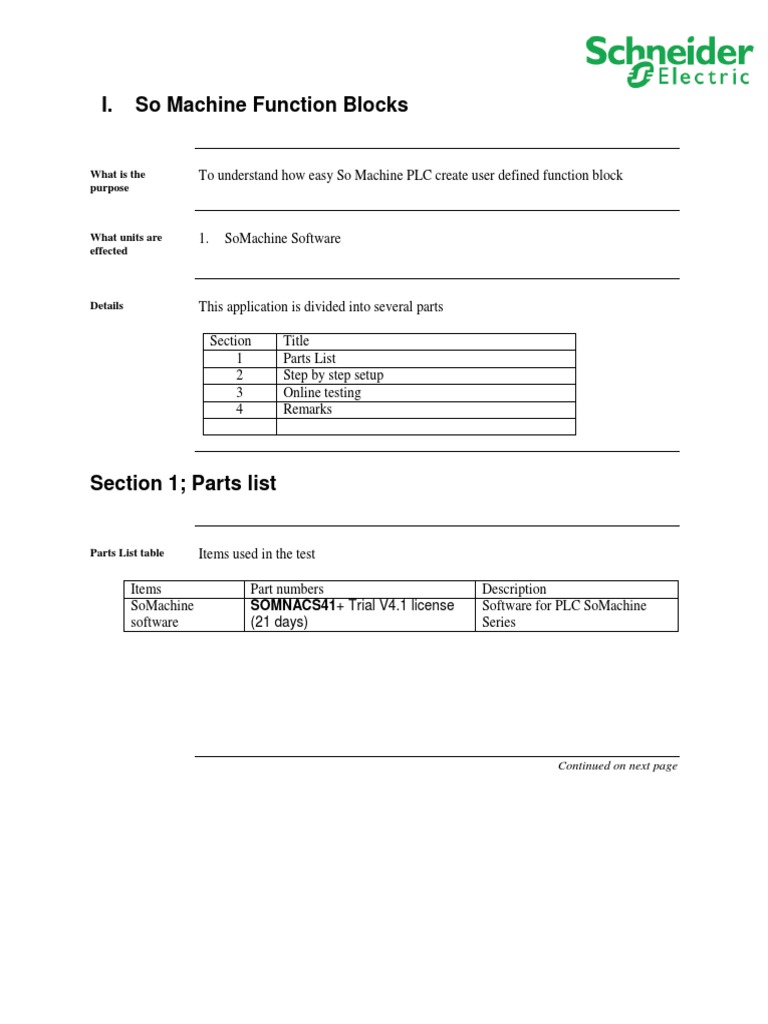 Create Function Blocks in SoMachine | PDF