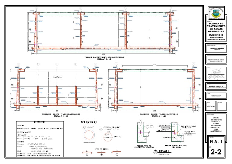 Plano Estructural Tanque 3 (B) PDF | PDF