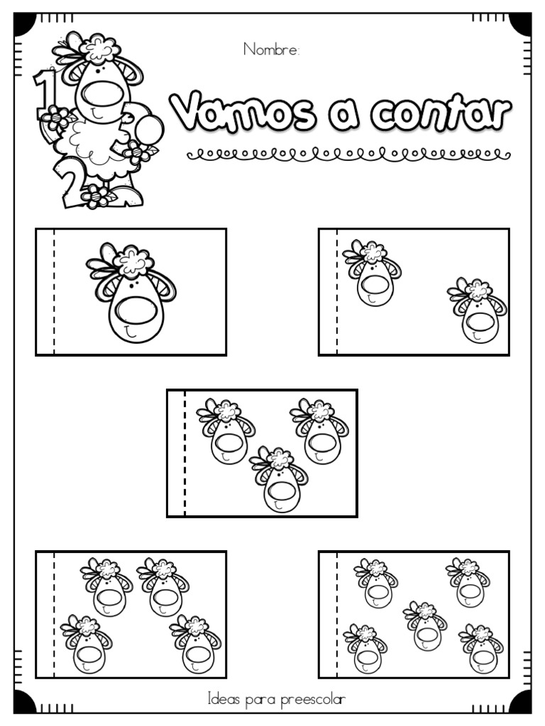 127 Vamos A Contar Ideas para Preescolar | PDF