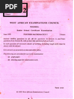 Free WAEC Past Questions PDF Download | PDF