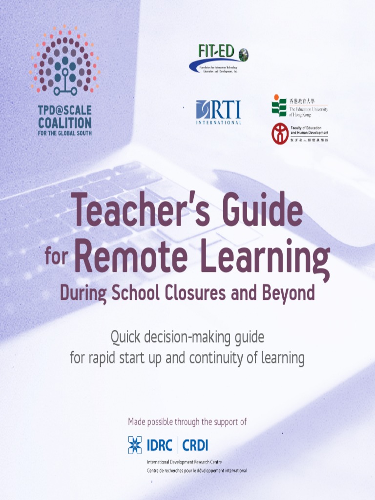Teacher's Guide Remote Learning: During School Closures and Beyond ...