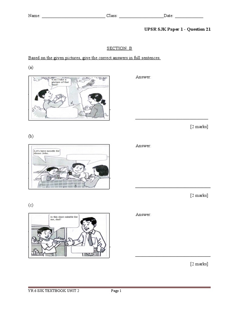 Unit 2 - Paper 1 - QNS 21 | PDF
