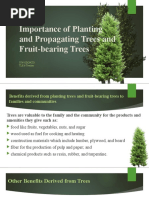 Tree Planting for Filipino Families | PDF | Grafting | Trees