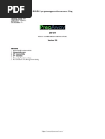 Cisco 1 Cheat Sheet | PDF | Network Topology | Port (Computer Networking)