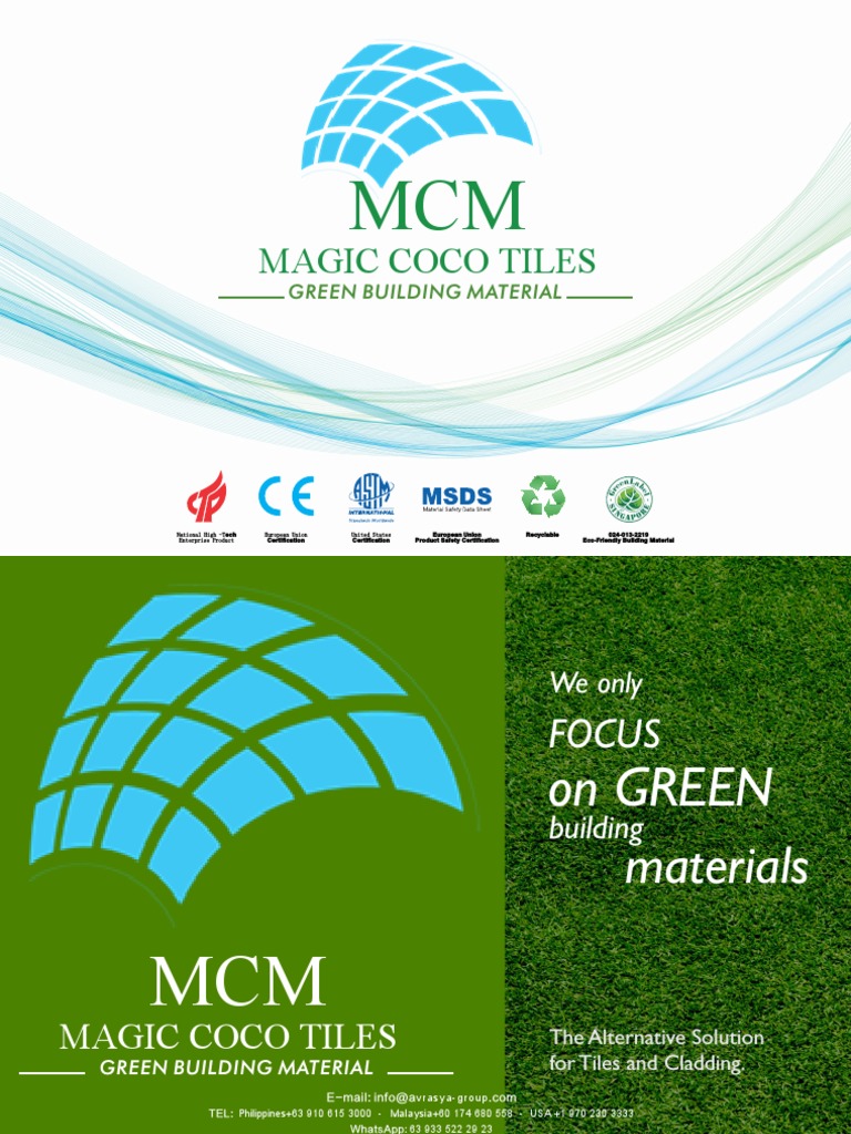 An Introduction to MCM Magic Coco Tiles: A Sustainable and Eco-Friendly ...