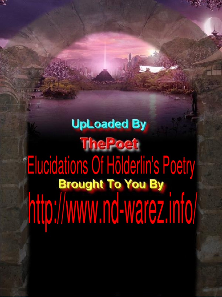 Elucidations of Hölderlin's Poetry ThePoet006118 | PDF | Martin ...