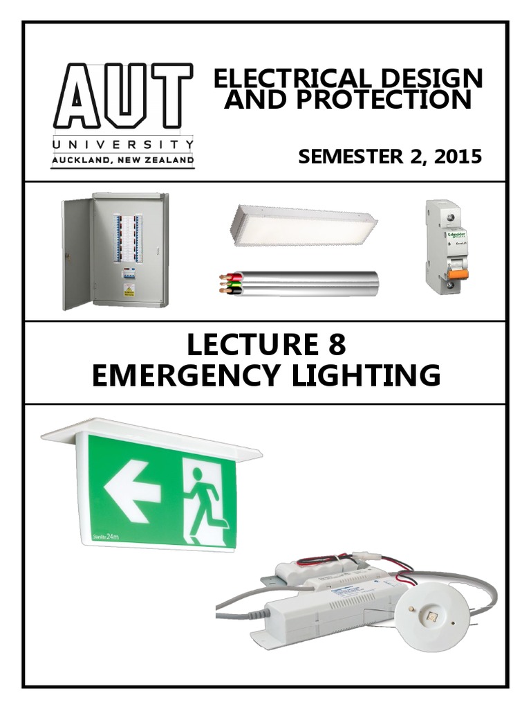 Emergency Lighting: Electrical Design and Protection | PDF | Lighting ...
