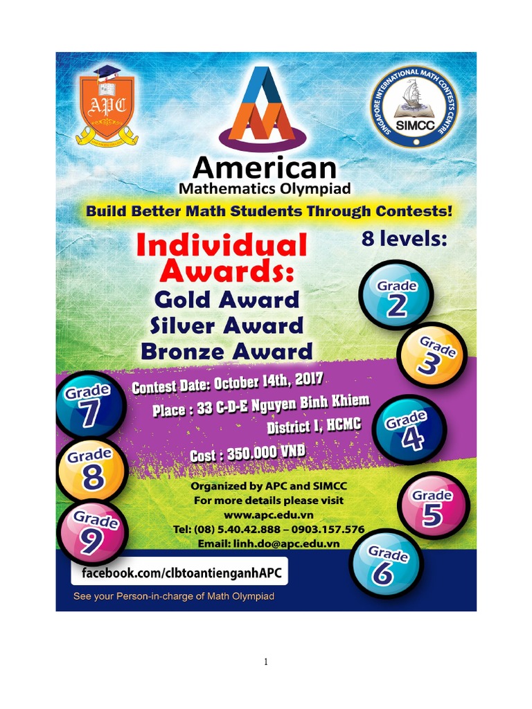 AMO 2016 P2 Practice Booklet FINAL | PDF