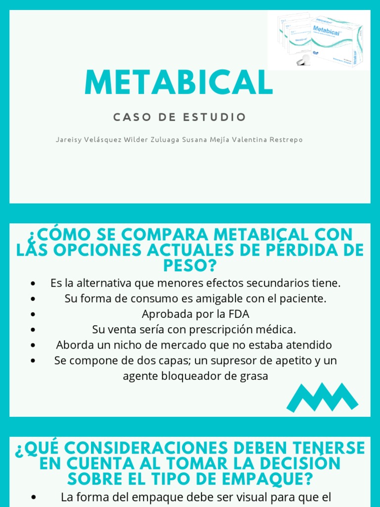 METABICAL | PDF | Margen bruto | Medicina