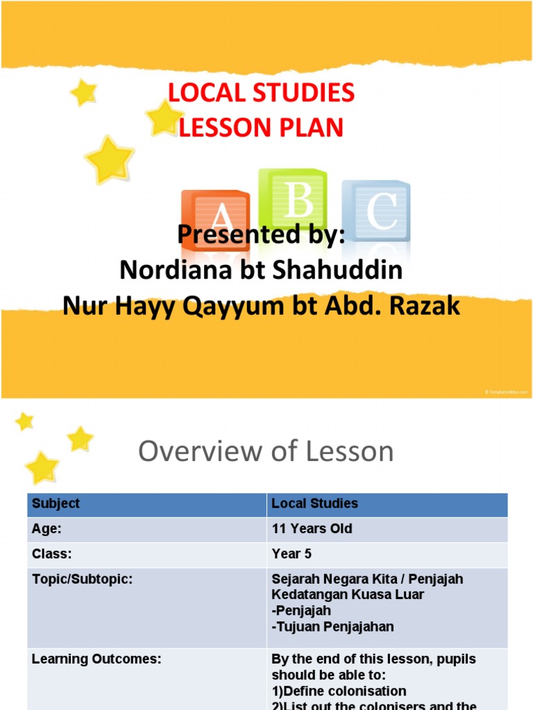 Overview of Lesson Plan | PDF | Cognition | Learning