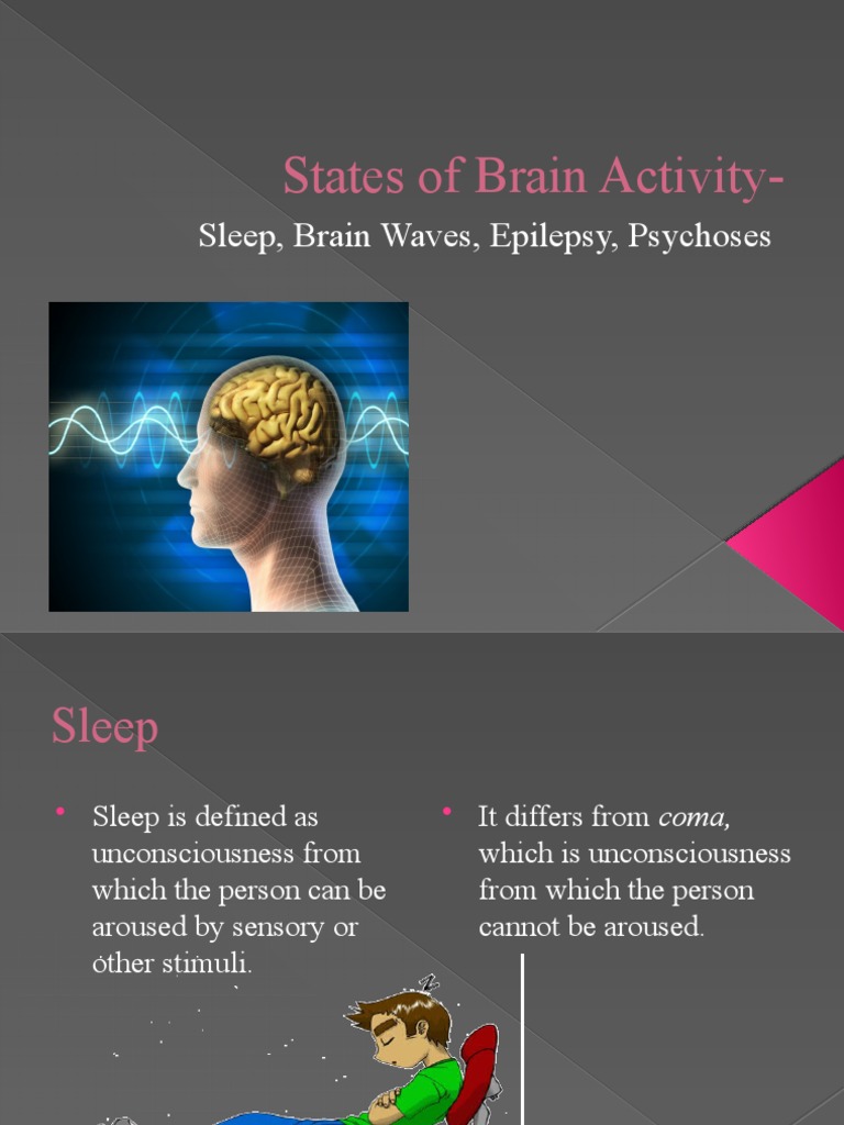 States of Brain Activity-: Sleep, Brain Waves, Epilepsy, Psychoses ...