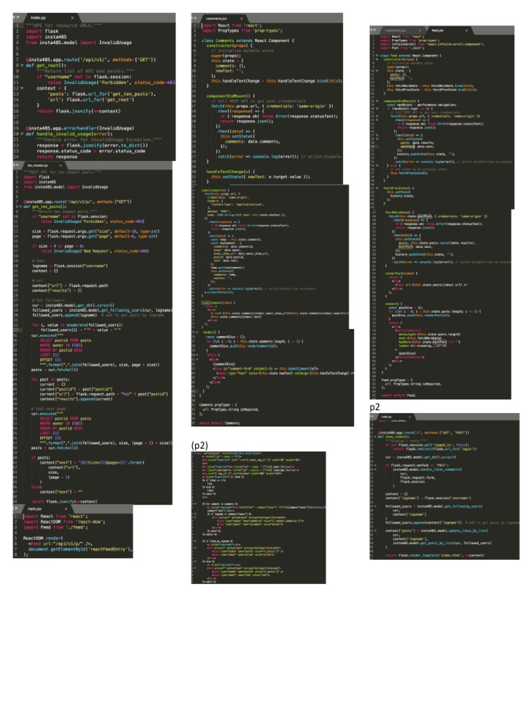 EECS 485 Cheat Sheet | PDF
