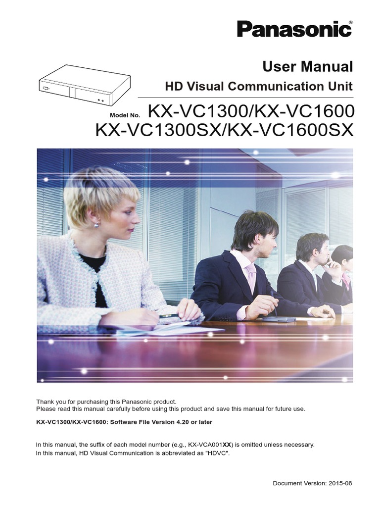 VC1600 VC1300 User Manual English Ver 4 20 PDF | PDF | Session Initiation Protocol | Computer ...