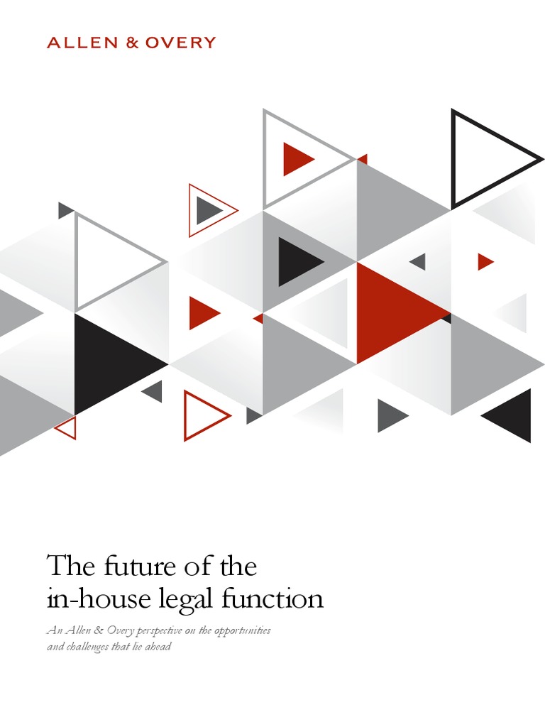 In House Legal Function 2019 | PDF | Outsourcing | Law Firm