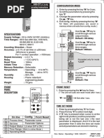 XT546 XT246: Operating Instructions | PDF | Parameter (Computer Programming) | Computer Architecture