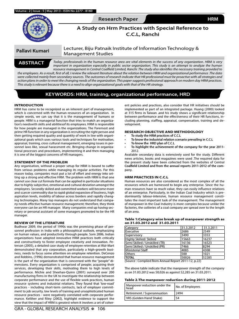 CCL CSR | PDF | Human Resource Management | Human Resources