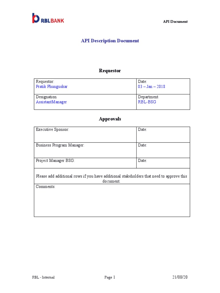 Api Document-PL-Rbl Bank | PDF | Application Programming Interface | Hypertext Transfer Protocol