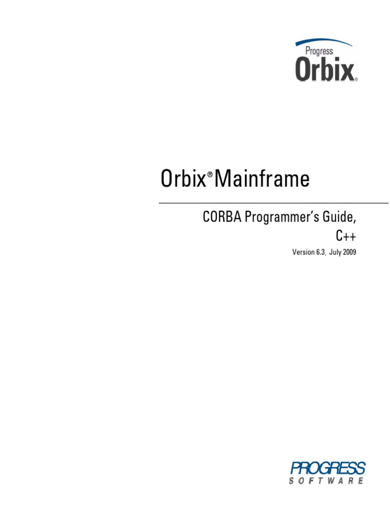 Pguide CPP | PDF | Common Object Request Broker Architecture | Object (Computer Science)