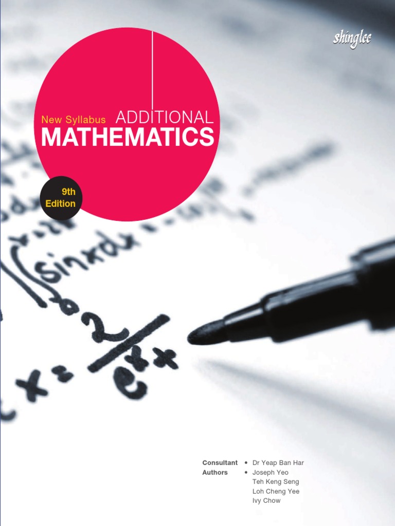 New Syllabus Additional Mathematics PDF | PDF | Division (Mathematics ...