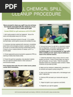 Chemical Spill Report Form Template | PDF
