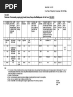 Immovable Property Declaration Form | PDF