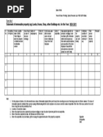 Immovable Property Declaration Form | PDF