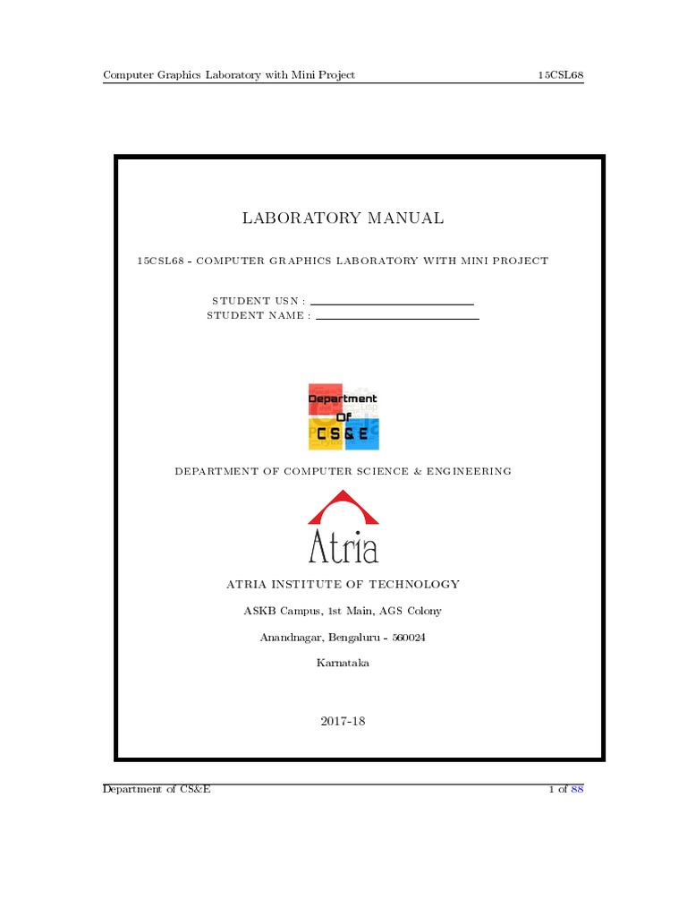 Cglab | PDF | Graphics | Computer Science