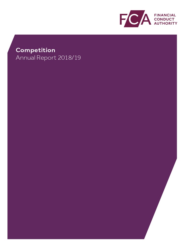 Competition Annual Report 2018/19 | PDF | Contract For Difference | Pricing