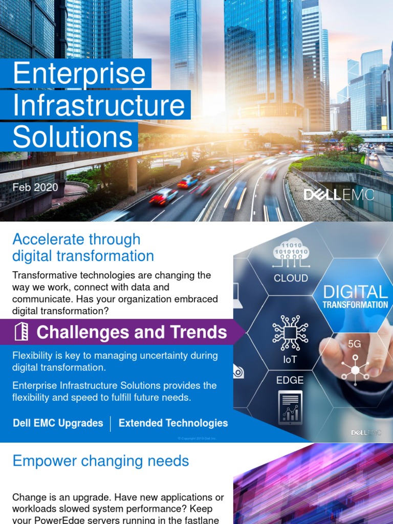 Enterprise Infrastructure Solutions | PDF | Dell | Data Center