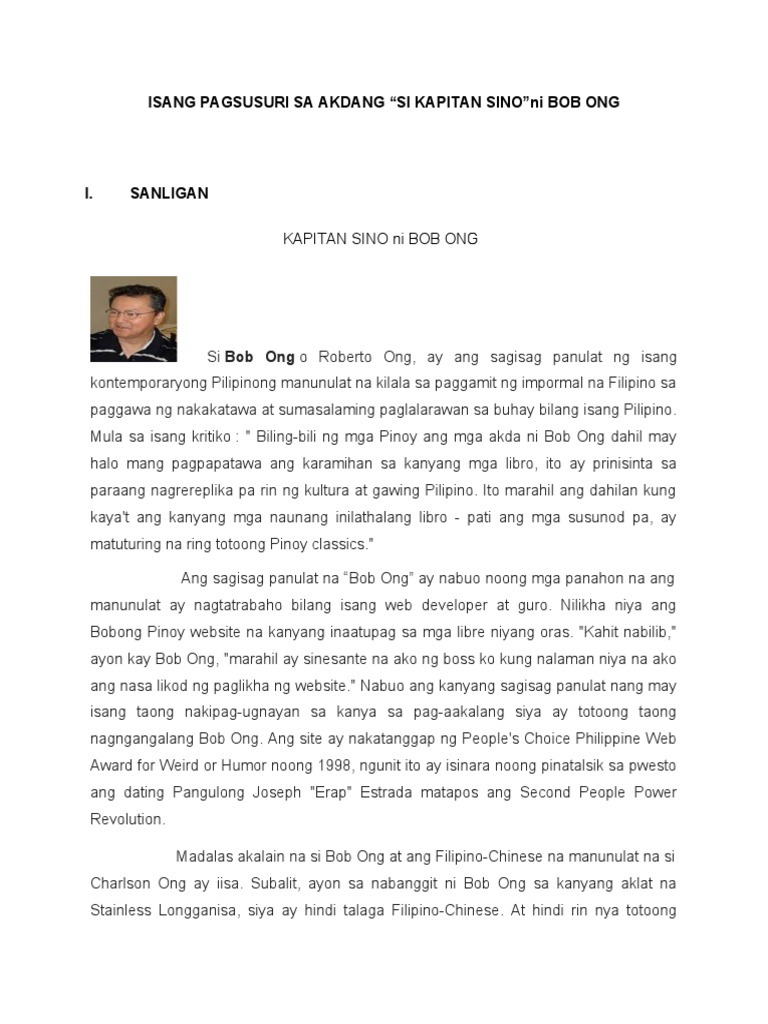 ISANG PAGSUSURI SA AKDANG (Repaired) | PDF