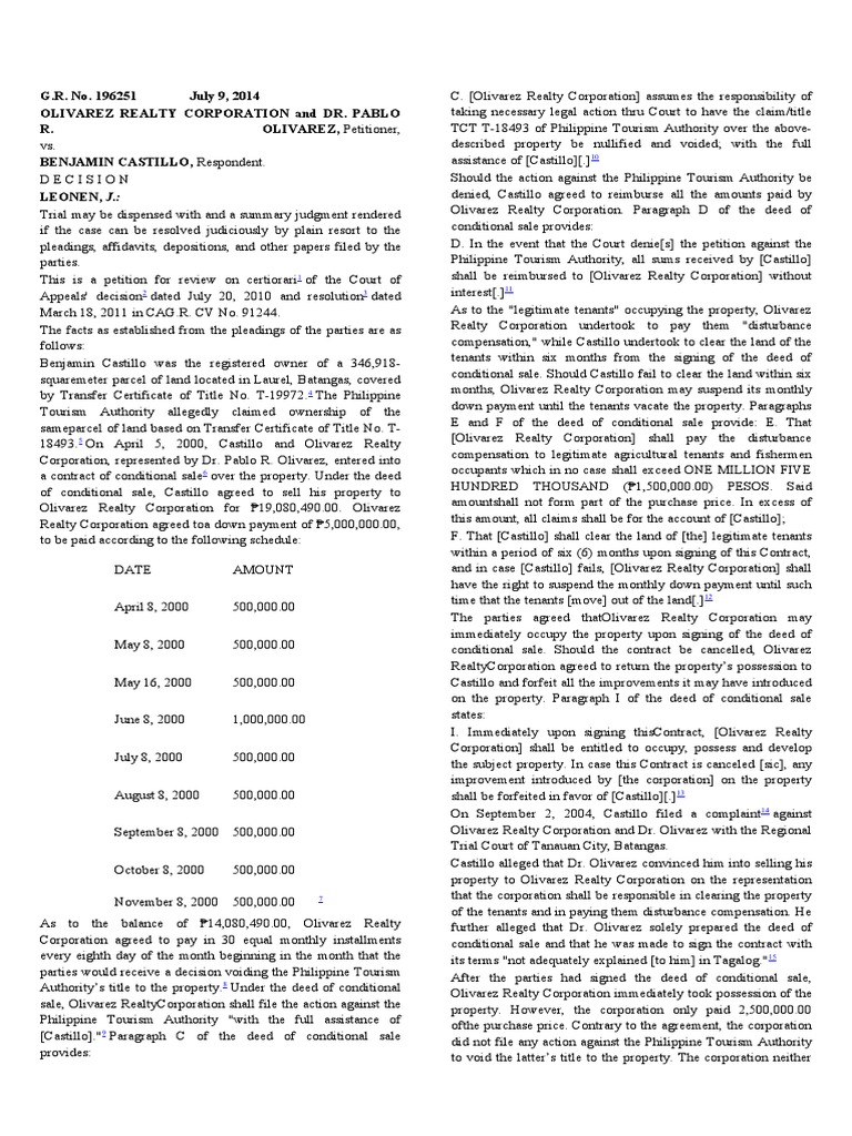 ObliCon Cases #2 | PDF | Lawsuit | Summary Judgment