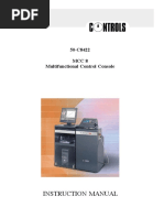 Piusi Cube Mc70 Software Manual | PDF | Menu (Computing) | Booting
