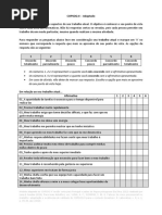 COPSOQ - Versão Curta | PDF