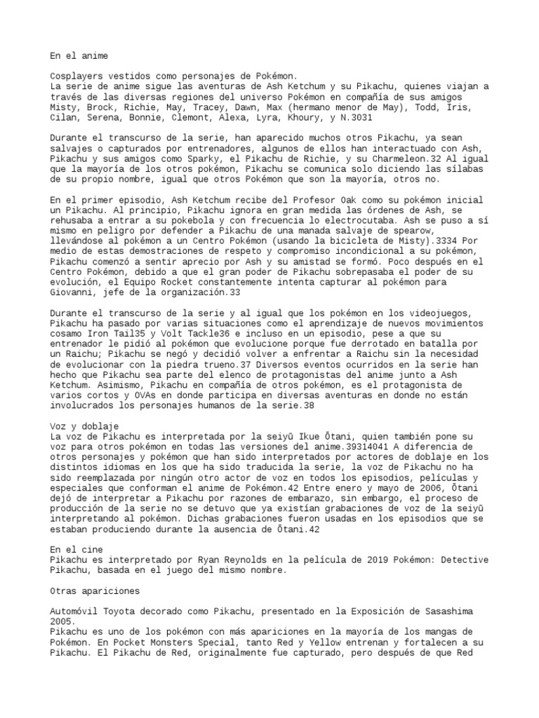 Dragon Pika | PDF | Pokémon | Franquicias de Nintendo