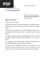 Reponse Demande D'explication PDF | PDF