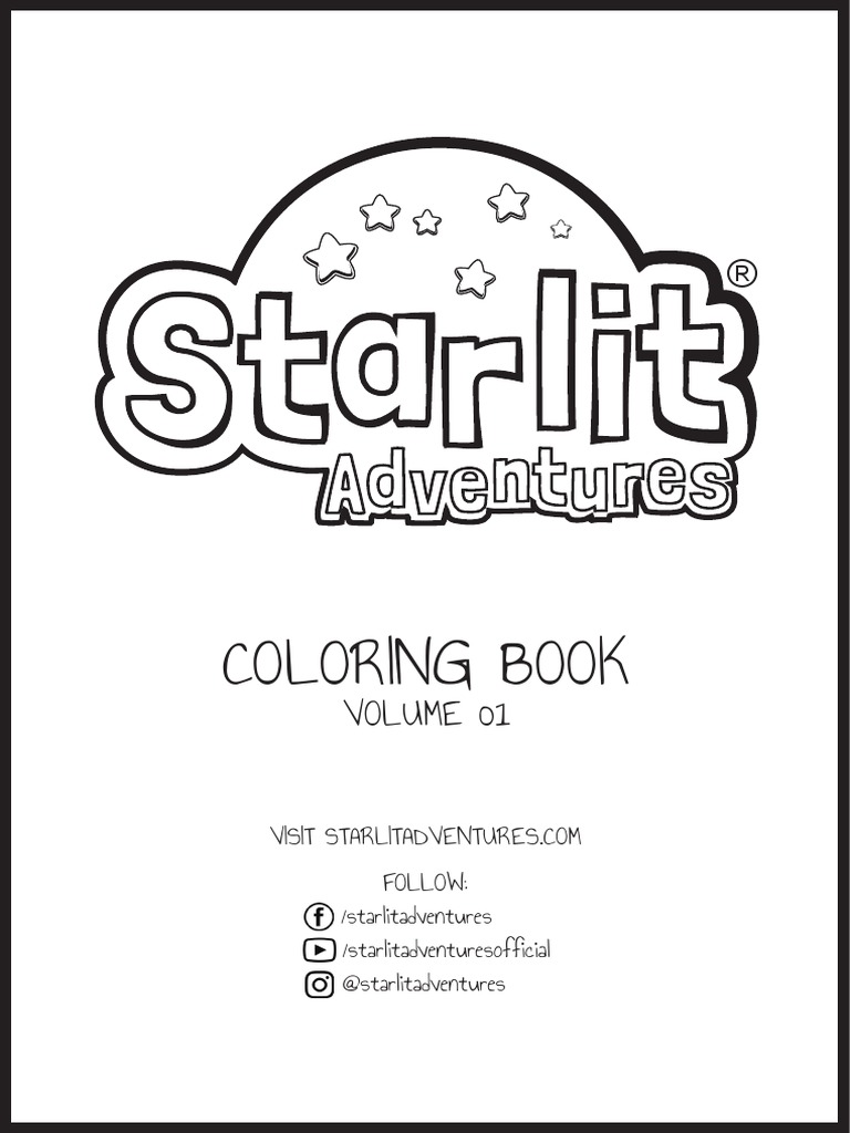 Starlit Coloring Book Vol1 | PDF